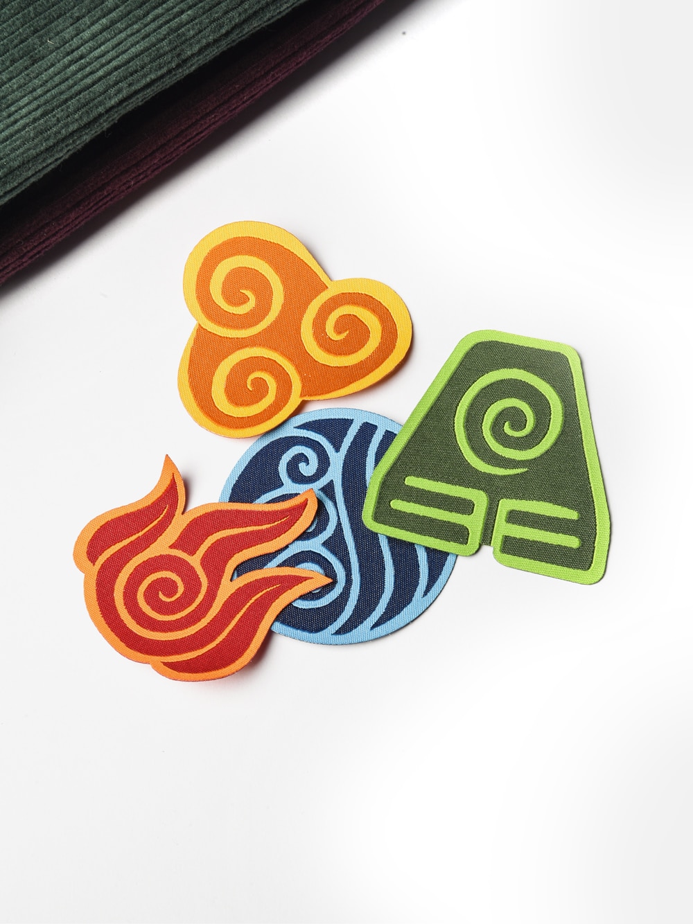 4 Elements Iron-On Patches (Pack of 4) – Xenpachi